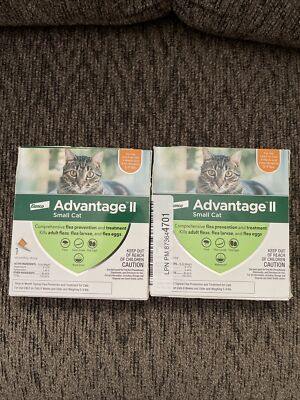 Elanco advantage II small cat 2 doses | eBay