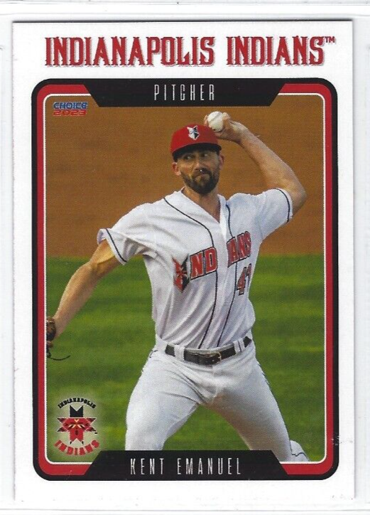 2023 Indianapolis Indians (Triple A-Pittsburgh Pirates) Kent Emanuel | eBay