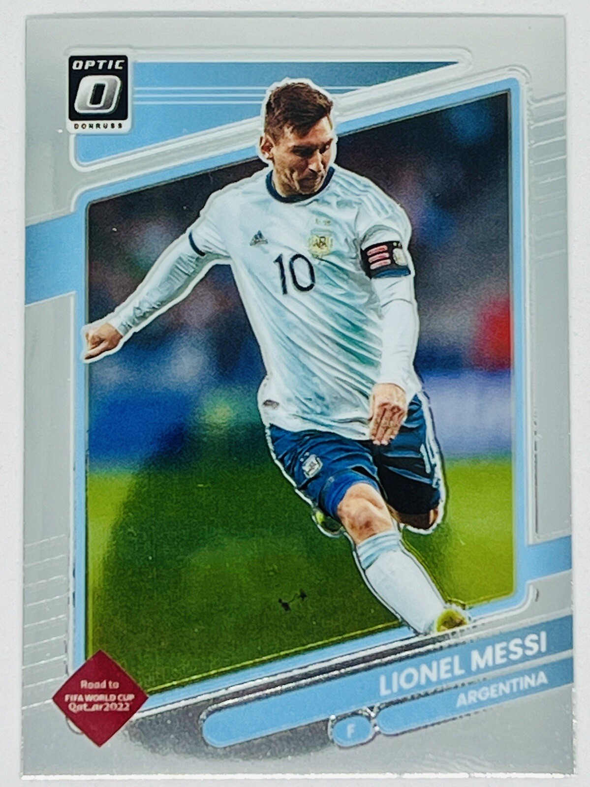 2021-22 Panini Donruss Road to Qatar - Optic #1 Lionel Messi | eBay