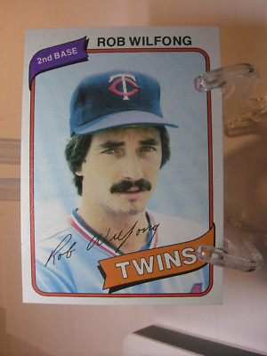 1980 Topps Baseball Card #238 - Rob Wilfong - Minnesota Twins (95095 ...