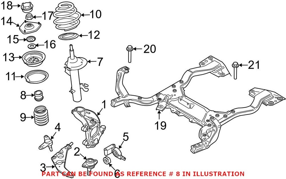 Genuine OEM Suspension Strut Bumper for Mini 31306759455 | eBay
