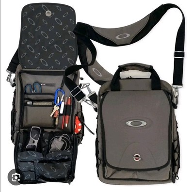 Oakley Tactical Field Gear Vertical Messenger Laptop Bag Sling Case Y2K ...