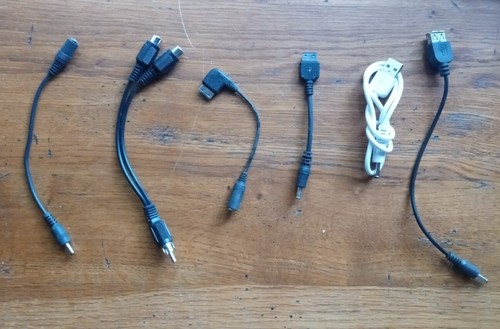 Lot of 12 Assorted Consumer Electronic Cables, Connectivity Unknown ...