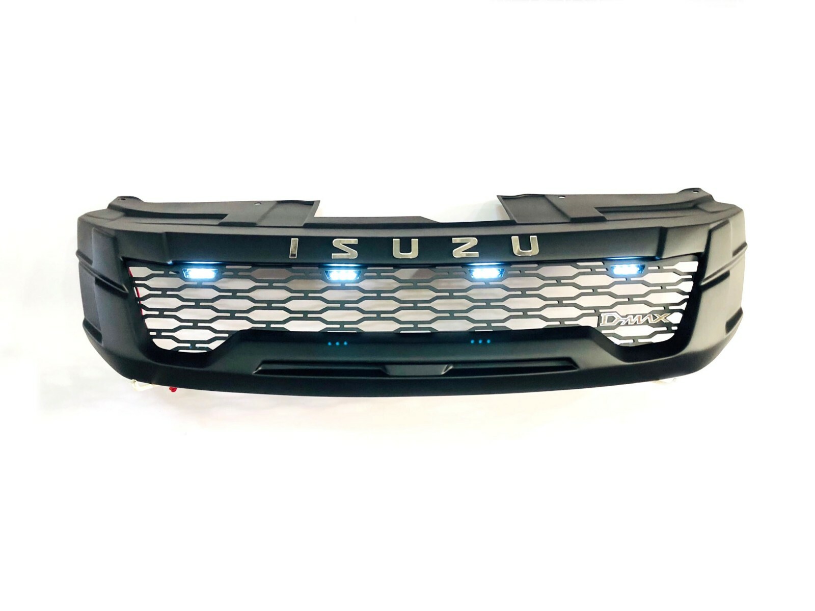 FOR ISUZU D-MAX DMAX 2012 13 14 FRONT GRILLE GRILL CHROME LOGO FONT ...