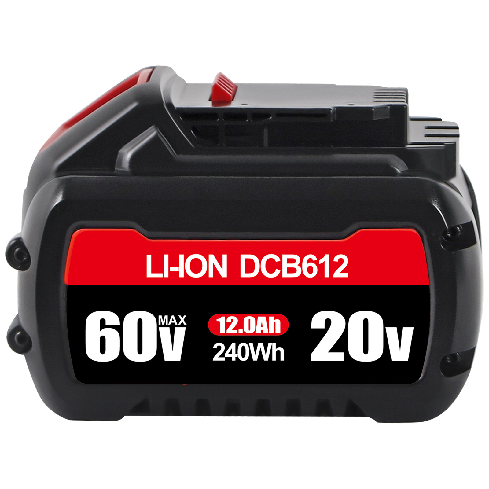 12 AH Lithium-Ion High Output Battery For DeWALT FLEXVOLT 20V/60V MAX ...