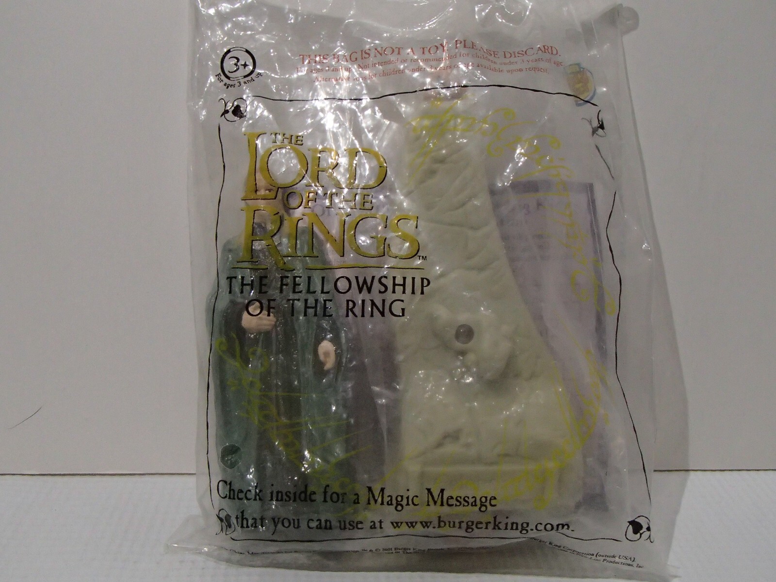 Lord of the Rings The Fellowship of the Ring Celeborn Sealed - 2001 ...