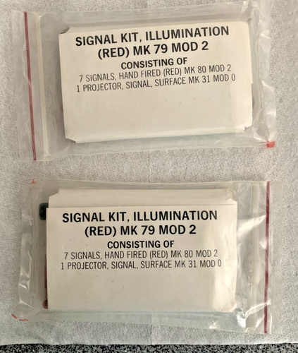 Signal Kit, US Navy, MK79 Mod 2, Vietnam Illumination Flare | eBay