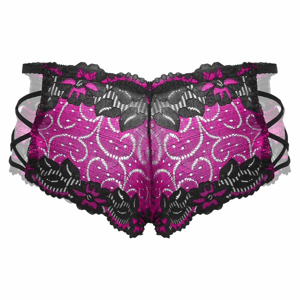 Men Crotchless Thongs Hollow Out Sissy Lingerie Underwear Crossdress AU ...