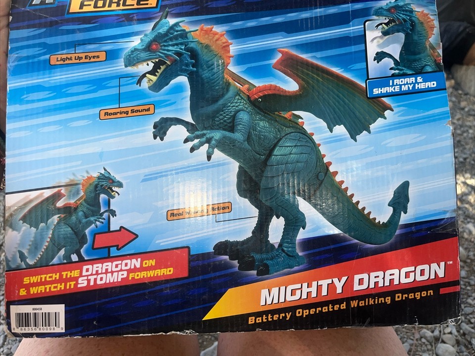 Mighty Dragon Light and Sound Battery Operated Dragon | eBay