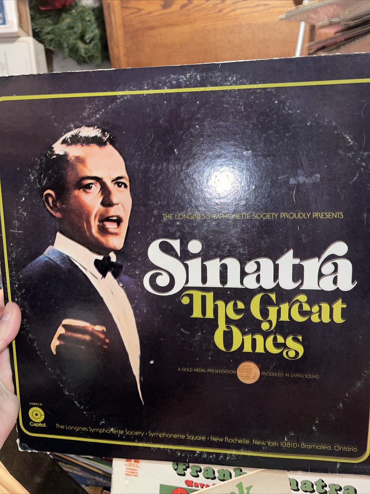 Frank Sinatra The Works, The Longines Symphonette Society Proudly Presents Vg | eBay