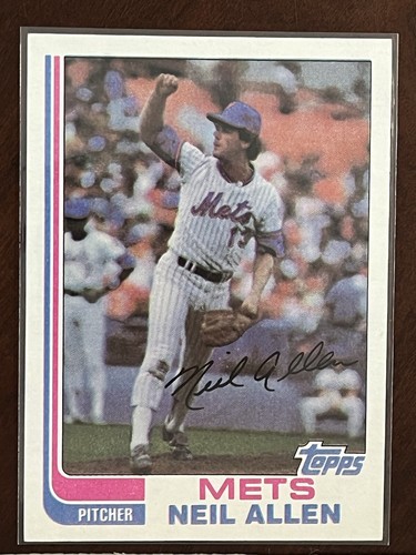 1982 Topps Baseball #205 Neil Allen New York Mets | eBay