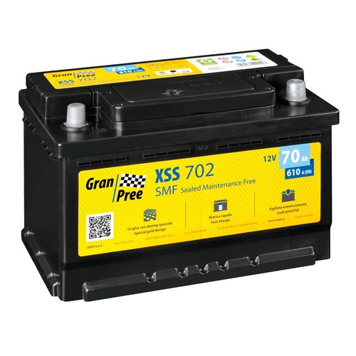 Car Battery LAND ROVER 12V - Gran Pree SMF - 70 Ah - 610 A - LB3 | eBay