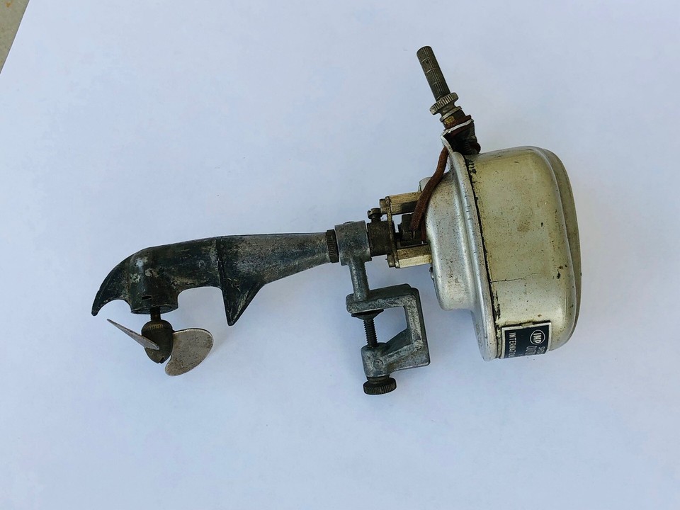 Vintage IMP Electric Model Outboard Boat Motor SPECIAL TYPE DC | eBay