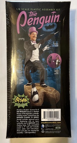 Moebius The Penguin 1966 Batman TV Series 1:8 Scale Figure Model Kit ...