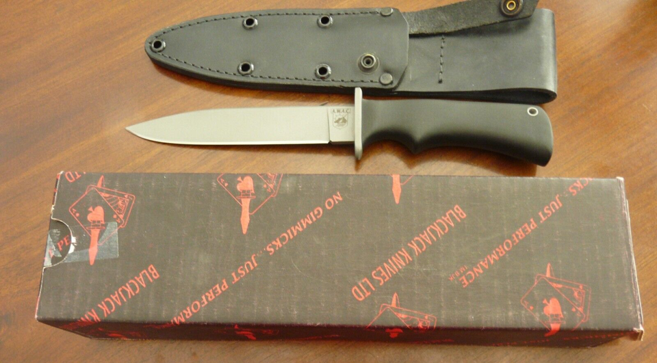 BLACKJACK A.W.A.C. FIXED BLADE KNIFE EFFINGHAM IL USA NEW WITH BOX AND ...