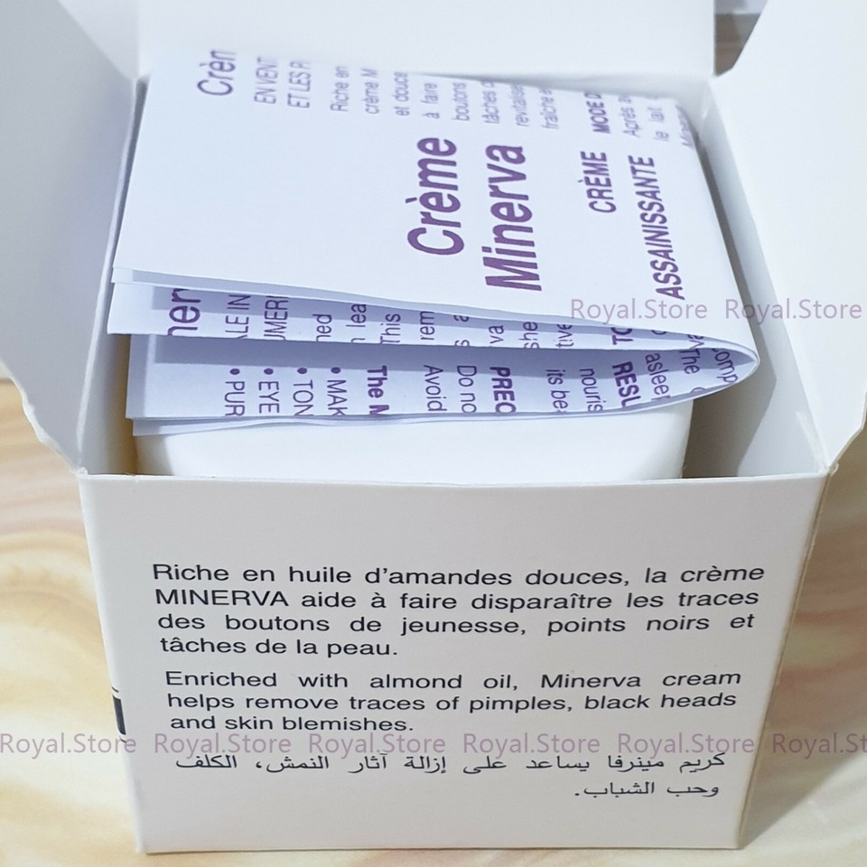 3× Pcs Original Minerva Cream assainissante For Acne & Blemish 30ml ...