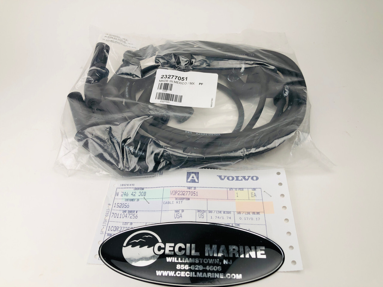 GENUINE VOLVO IGNITION CABLE KIT 23277051 *In Stock & Ready To Ship for ...
