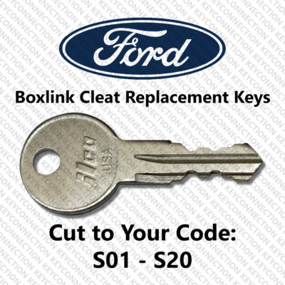 Boxlink Cleat Replacement Key Ford Truck Bed Tie Downs Cut to Code S01 ...