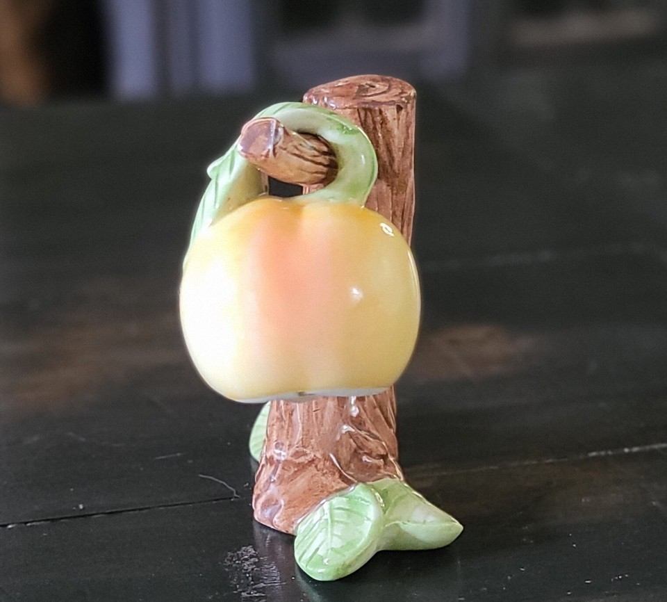 Vintage Apple Hanging From A Tree Branch Salt And Pepper Shaker | eBay