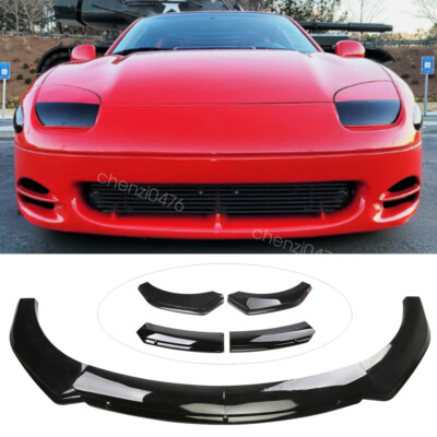 For Mitsubishi 3000GT 1991-1999 Black Car Front Bumper Lower Spoiler | eBay