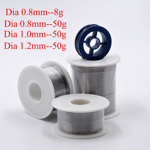 8g 50g Per Roll High Purity Soldering Wire Dia Solder Wire Electrical ...