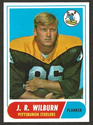 1968 Topps #59 J.R. WILBURN Pittsburgh Steelers ROOKIE - Flawless ...
