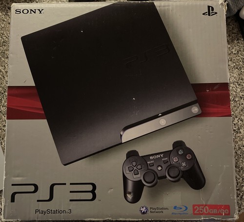 Sony Ps3 PlayStation 3 250GB Black Console System | eBay