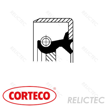 Front Shaft Seal, differential for Infiniti Nissan:FX,NP300 NAVARA ...