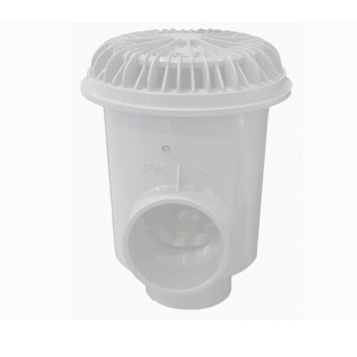 CMP Zodiac 25513-300-100 3" Nova White Main Drain w/out Lid for Gunite ...