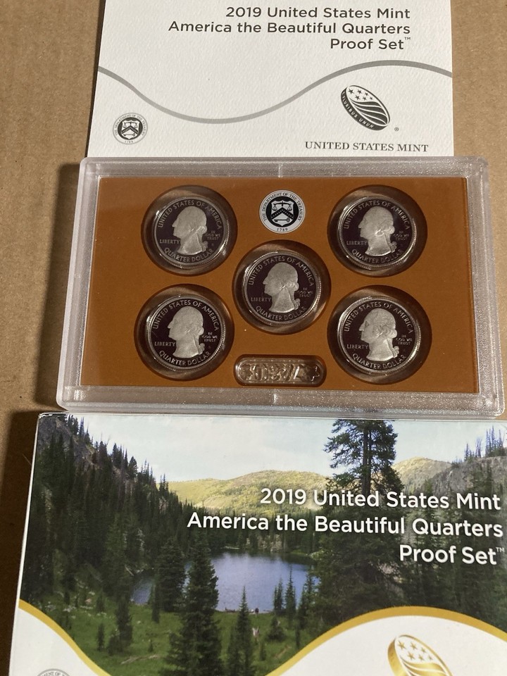2019 US Mint ATB Quarters Proof Set | eBay