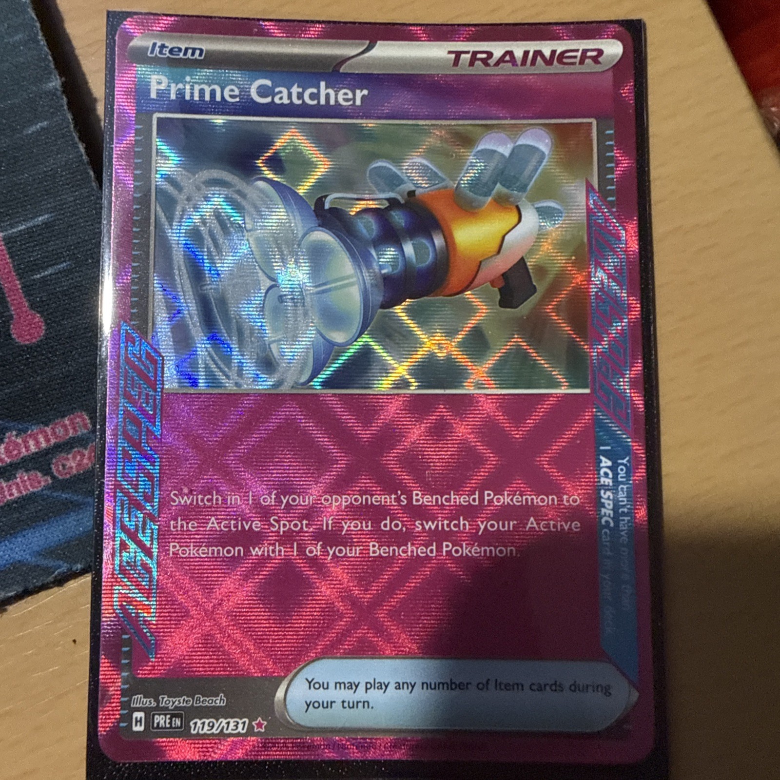 Prime catcher’s Trainer card Holo | eBay