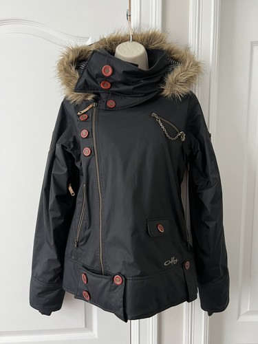 Oakley Gretchen Bleiler Signature Series Snowboard Jacket Black Loose ...