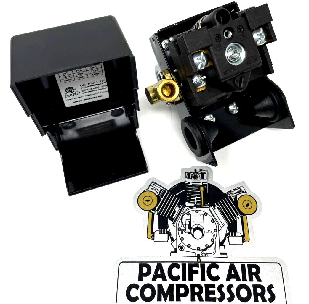 INGERSOLL RAND COMPATIBLE# 56288020-01 PRESSURE SWITCH UNLOADER VALVE ...