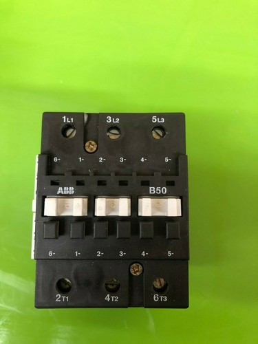 ABB B50 Contactor 120V Coil 65A 600V - USED | eBay
