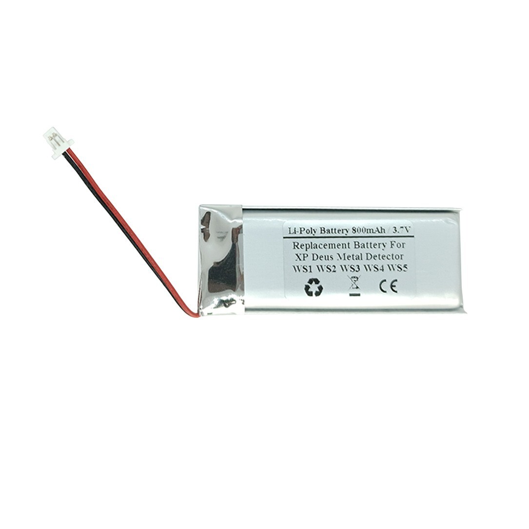 Battery for XP Deus Metal Detector WS1 WS2 WS3 WS4 WS5, MI-4 ...