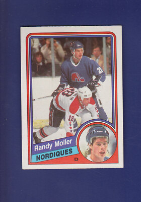 Randy Moller 1984-85 O-PEE-CHEE OPC NHL Hockey #284 (NM) Quebec ...