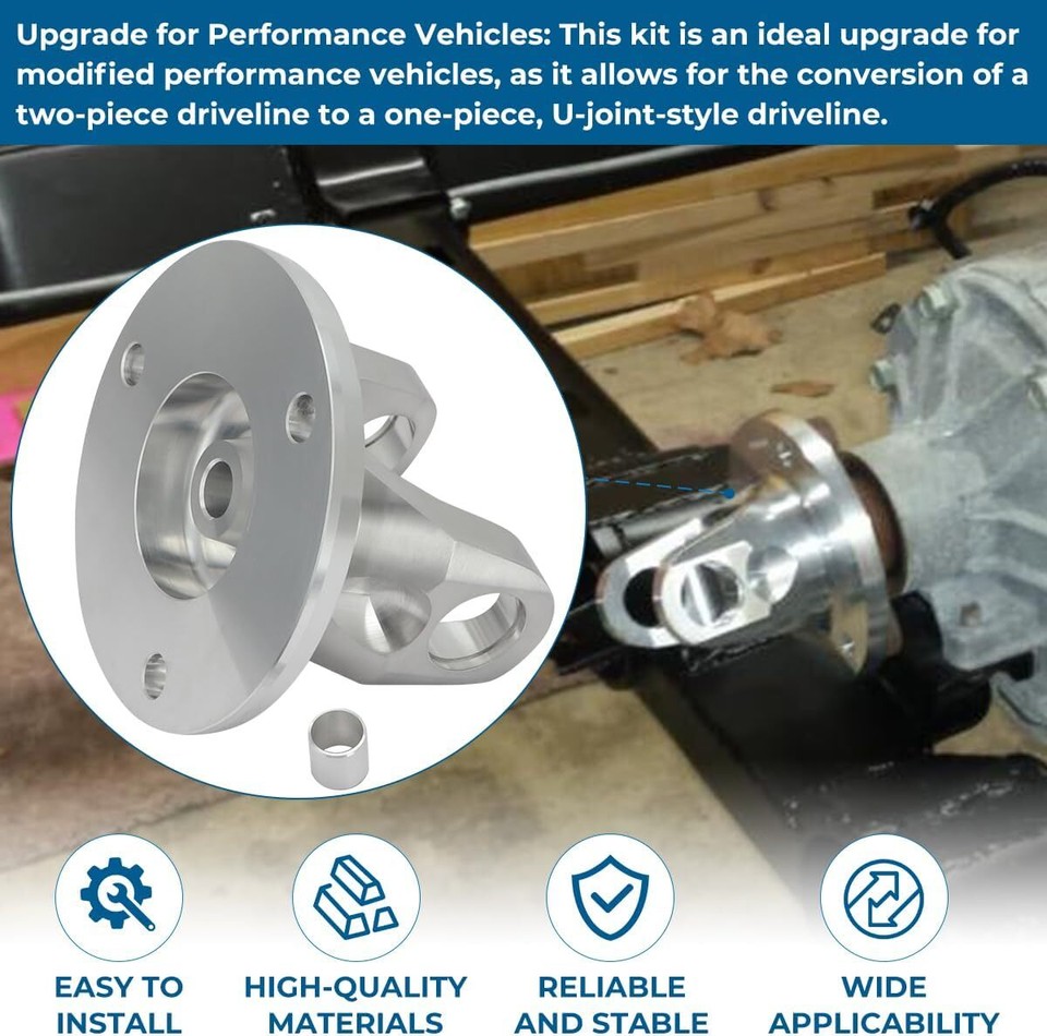 T35-GMFD-01K 3-Bolt Adapter Flange Yoke Kit GM6L80 - 6L90 - 8L90 ...