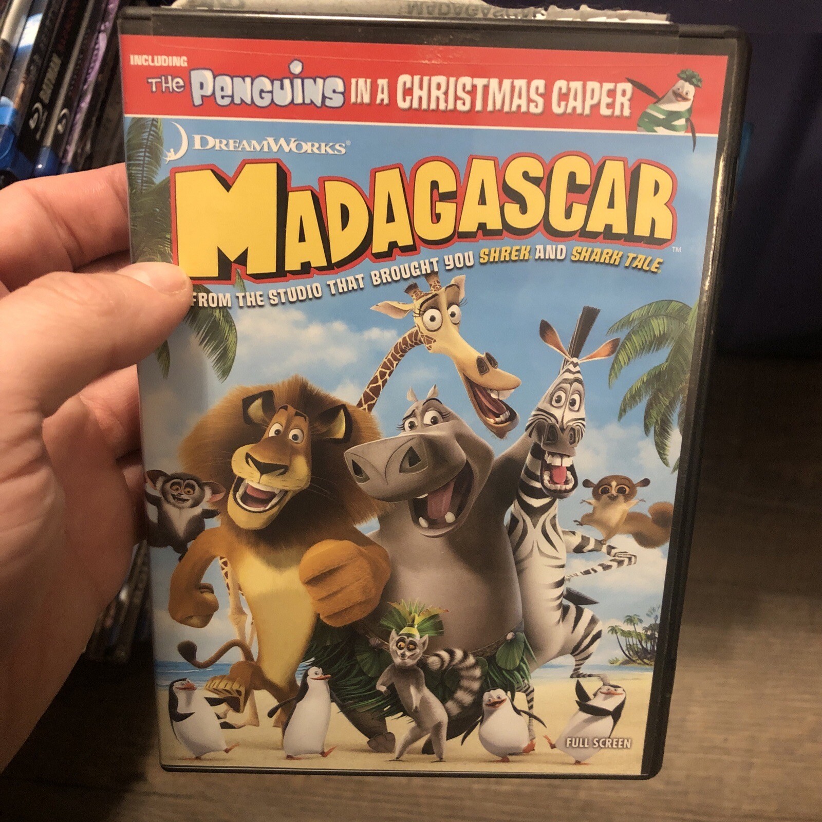 Madagascar (DVD, 2005, Full or Widescreen)* Ben Stiller Chris Rock ...