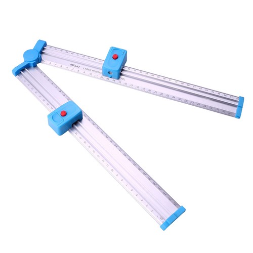 Metal Ruler with Level Positioning Tool 180° Rotating Rulers V1N9 | eBay