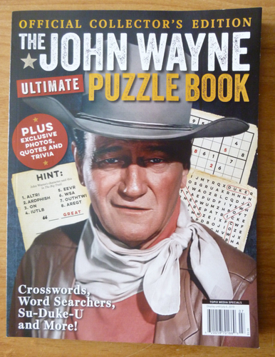THE JOHN WAYNE OFFICIAL COLLECTOR'S EDITION - ULTIMATE PUZZLE BOOK | eBay