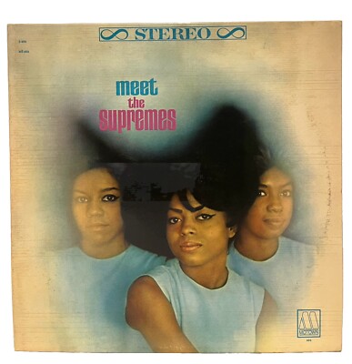 The Supremes - Meet The Supremes 1965 Vinyl Record LP - Stereo Motown ...