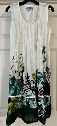 Saral Art Of India Bohemian Flower Garden Size XL Cotton Sleeveless ...