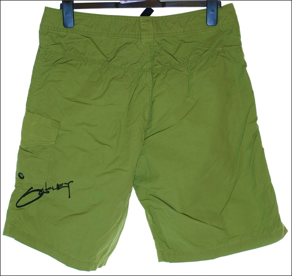 New Authentic Men's Oakley Fade Board Surf Swim Shorts + Wax Comb W28 ...