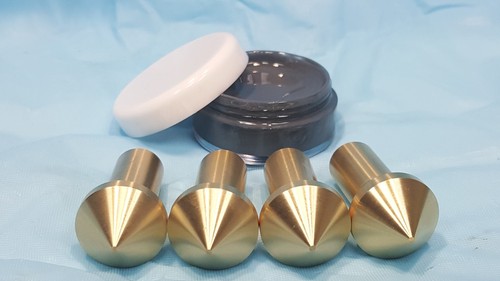 Gunsmith Tools-4 Brass Muzzle Laps-Rifle Or Pistol Crowning Kit ...