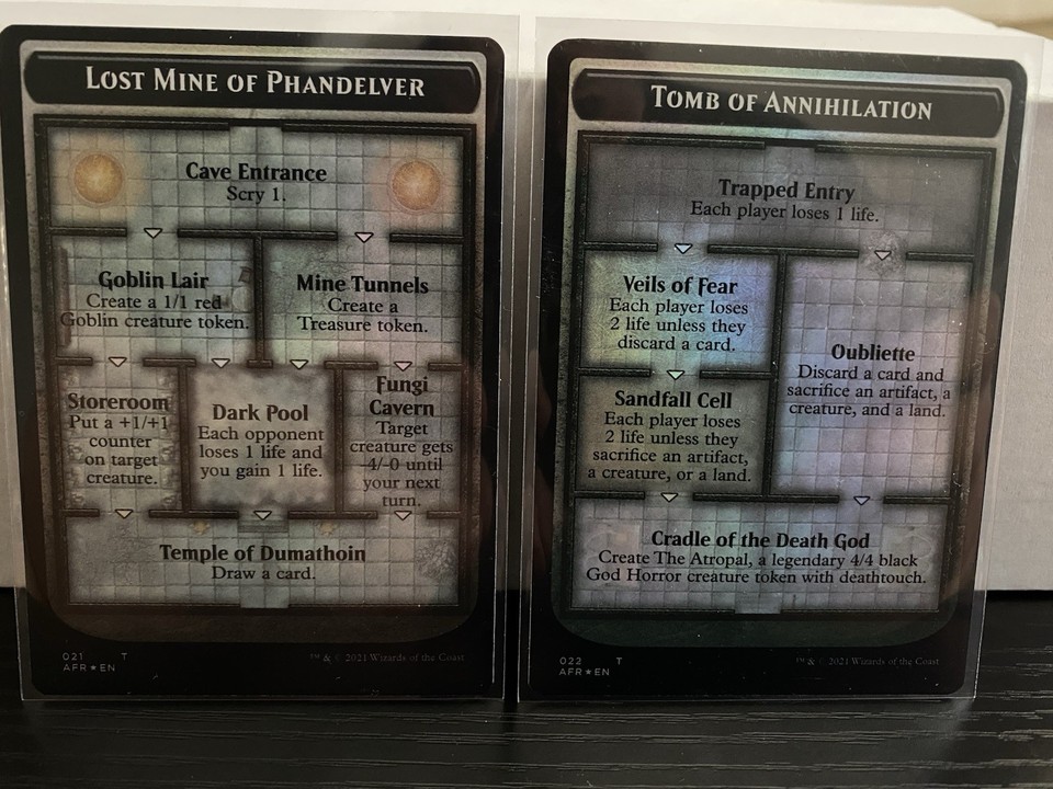 Skeleton Double-Sided Token & The Atropal MTG Adventures in the Forgo ...