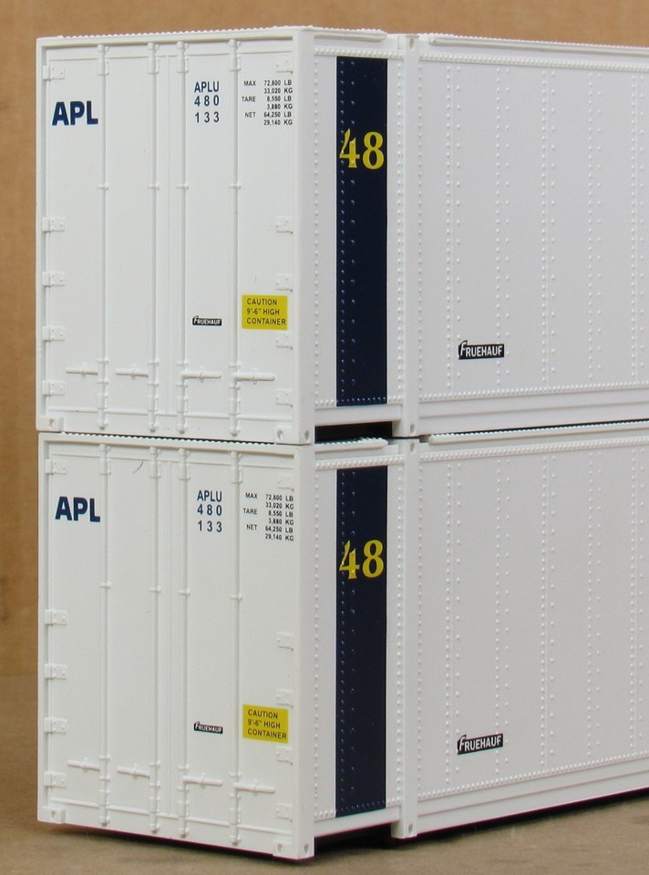 MTH Premier APL 48' Container (2x) O-Gauge | eBay