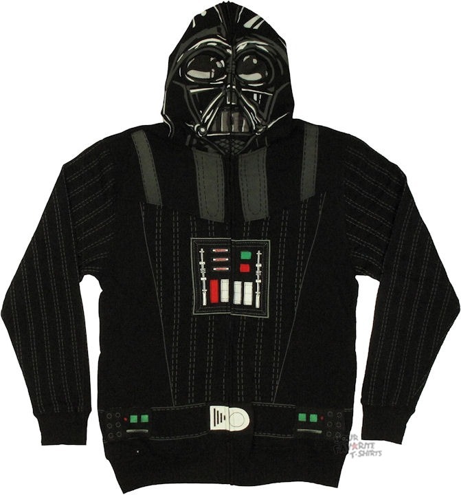 Star Wars Darth Vader Sith Full Face Costume Hoodie | eBay