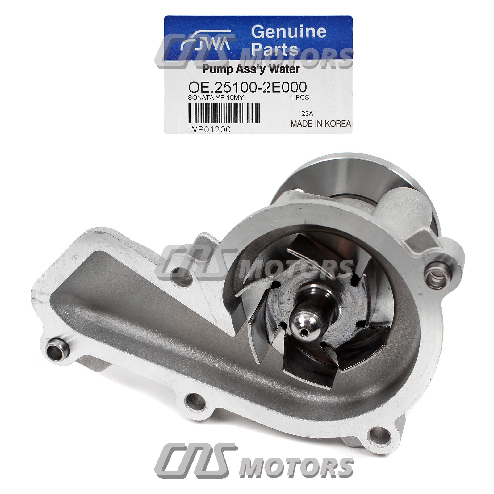 Water Pump for 11-23 Elantra Tucson Forte Seltos Soul 1.6L 1.8L 2.0L ...