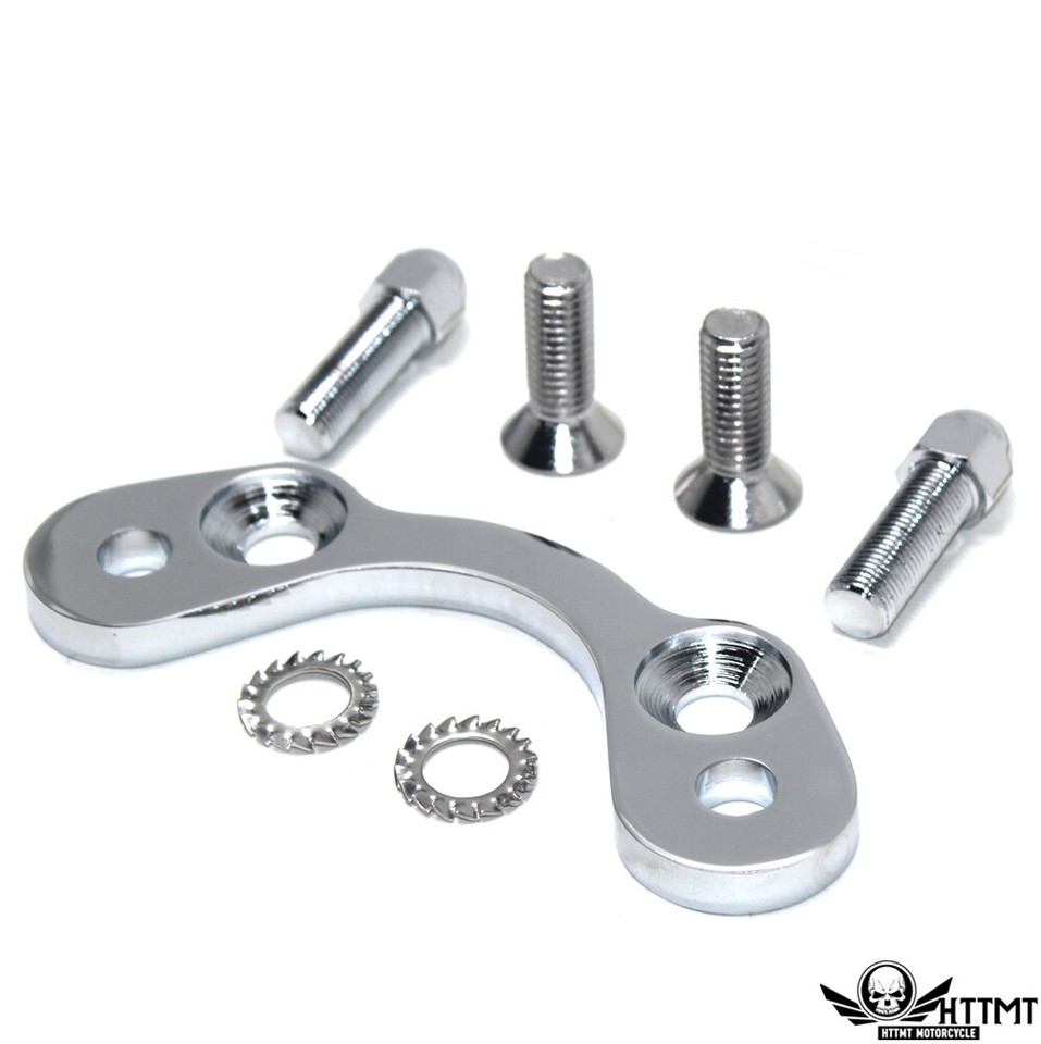 20" Springer Front End w/ Handlebar Adapter Bar 2" Riser For Harley ...