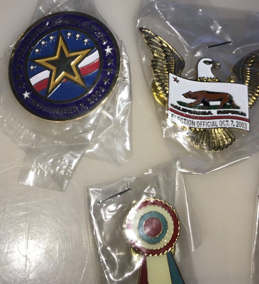Arnold Schwarzenegger Recall Gov. California Election Official Pins Oct ...